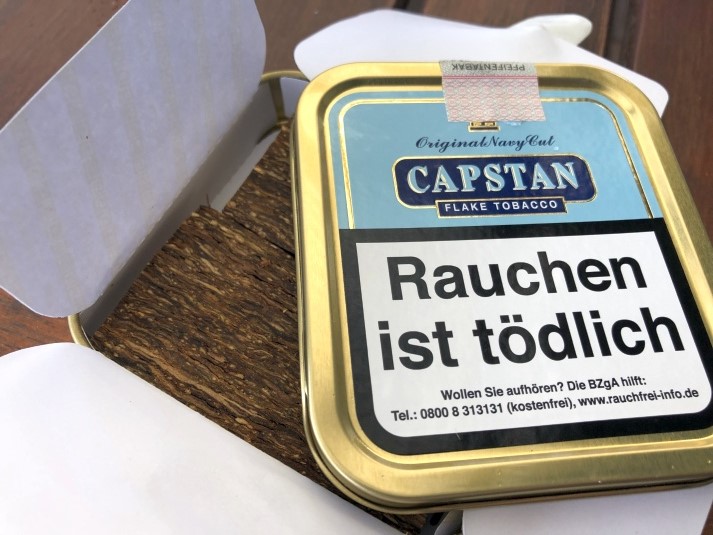 Mac Baren - Capstan Flake Navy Cut (blau)